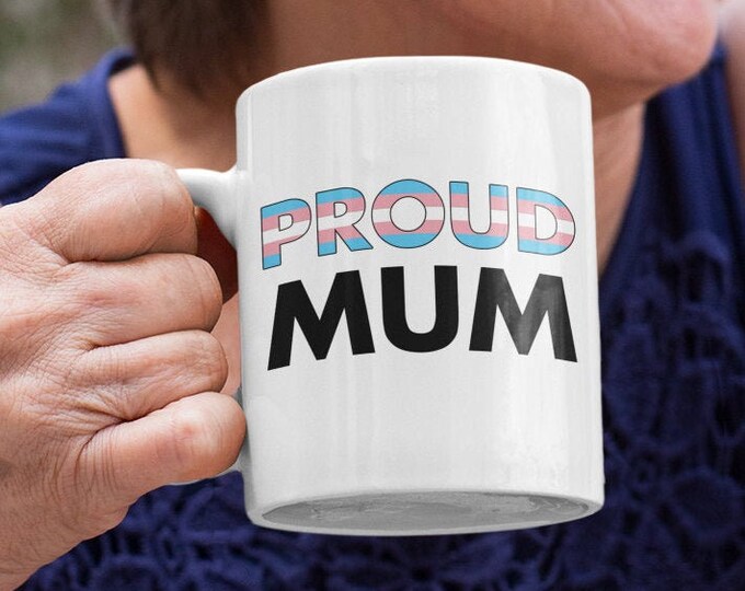 Proud Dad Gay Pride Mug Rainbow Flag Mug LGBT Mug Gift | Etsy