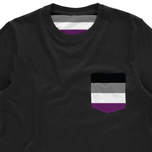 Asexual Shirt Asexual Pride Flag T Shirt Ace Pride LGBT - Etsy