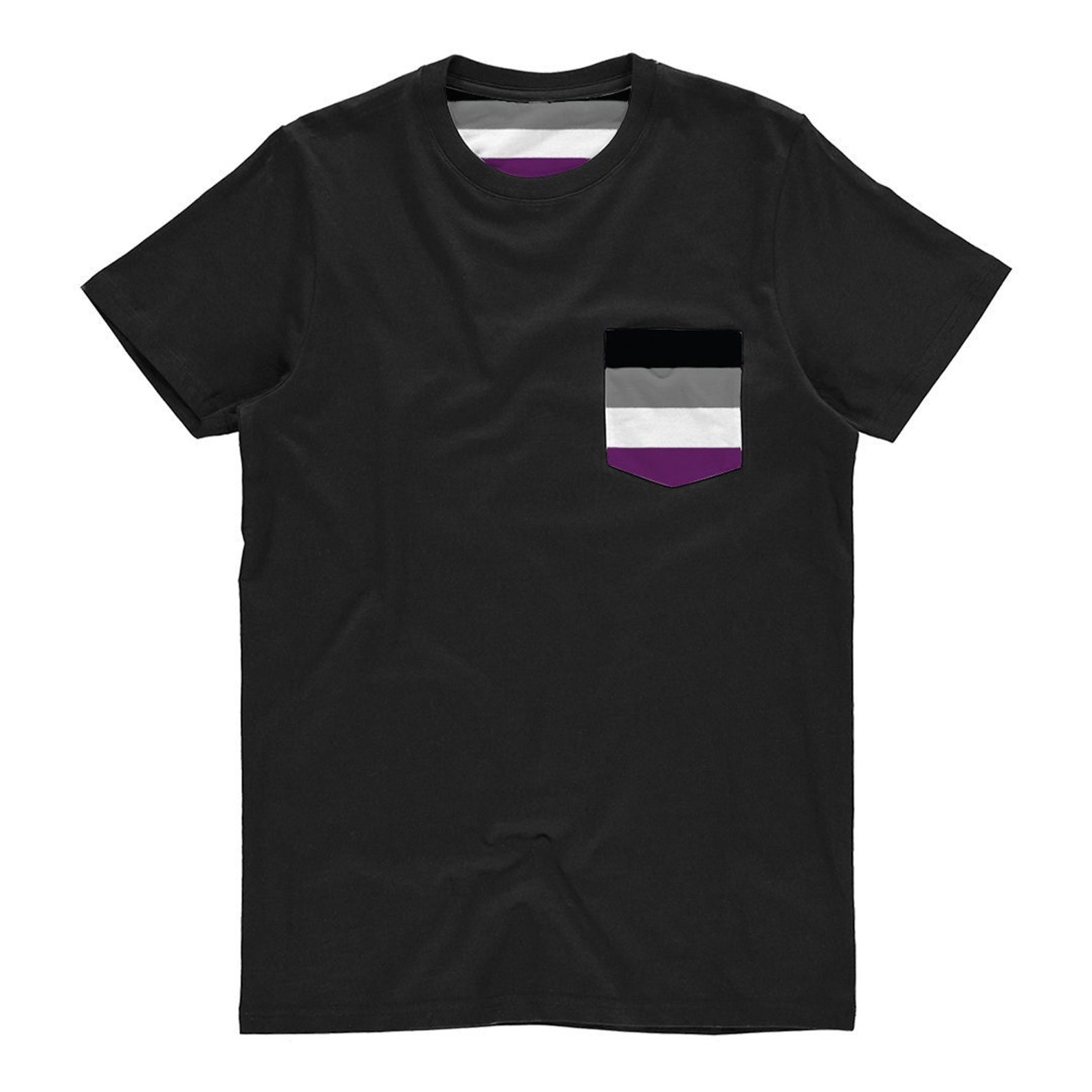 Asexual Shirt | Asexual Pride Flag T Shirt | Ace Pride | LGBT Pride Tee ...