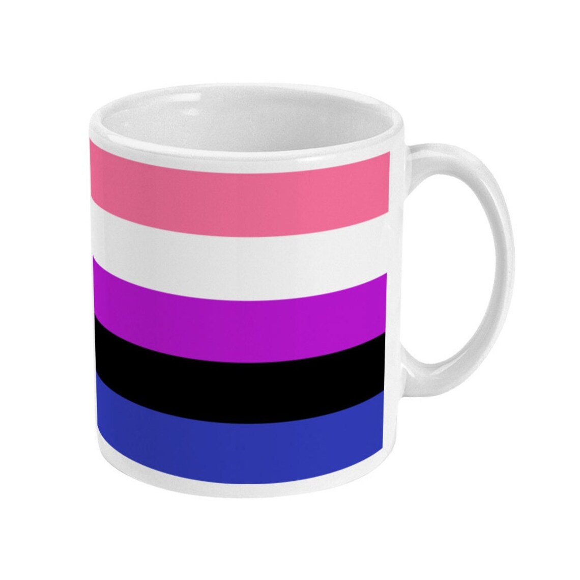Genderfluid Pride Mug | Genderfluid Flag | Pride Coffee Mug | Queer ...