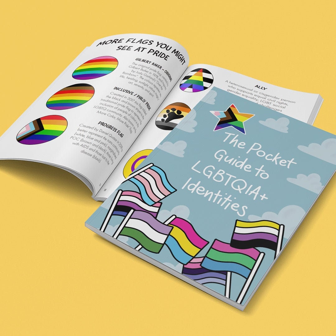 LGBTQIA+ Identities Pocket Guide: Queer Pride Zine - Etsy