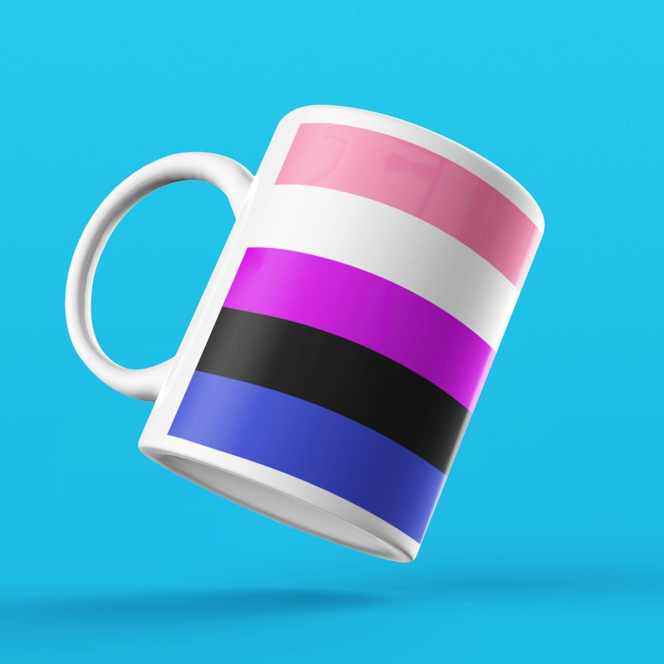 Genderfluid Pride Mug | Genderfluid Flag | Pride Coffee Mug | Queer ...