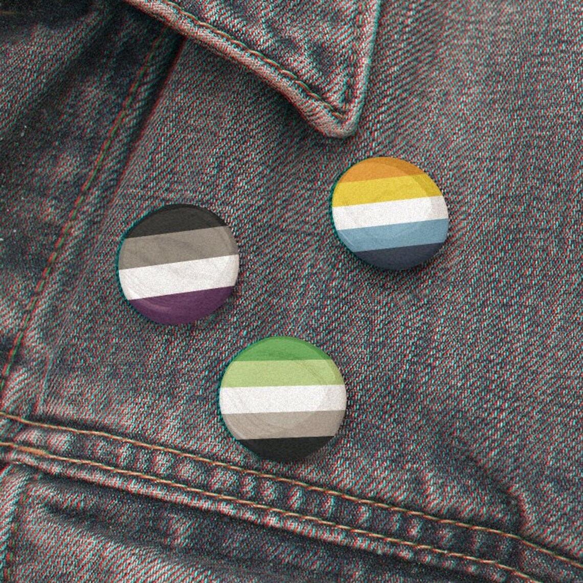 Aroace Pride Pin Badge - Etsy UK
