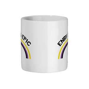 Non Binary Pride Coffee Mug LGBT Gift Genderqueer Mug Queer Pride LGBT ...