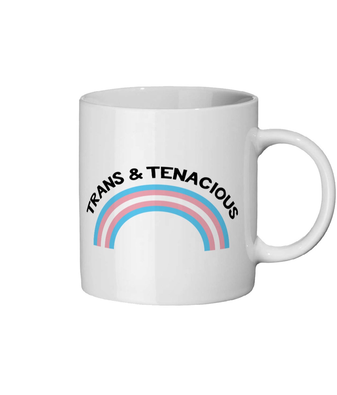 Transgender Coffee Mug Trans Pride Mug Trans Flag | Etsy