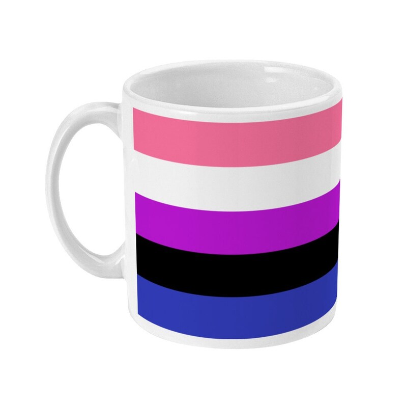 Genderfluid Pride Mug | Genderfluid Flag | Pride Coffee Mug | Queer ...
