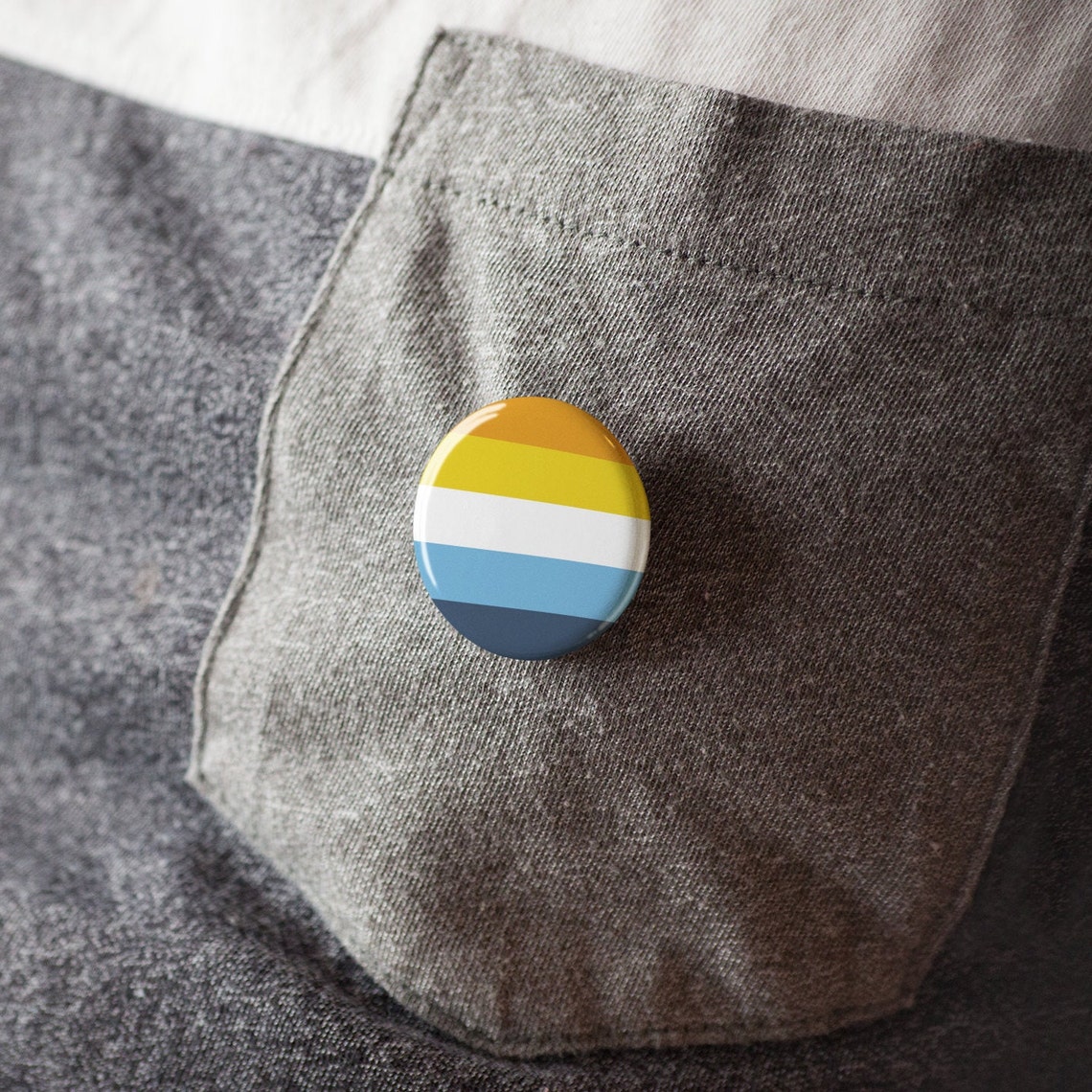 Aroace Pride Pin Badge - Etsy UK