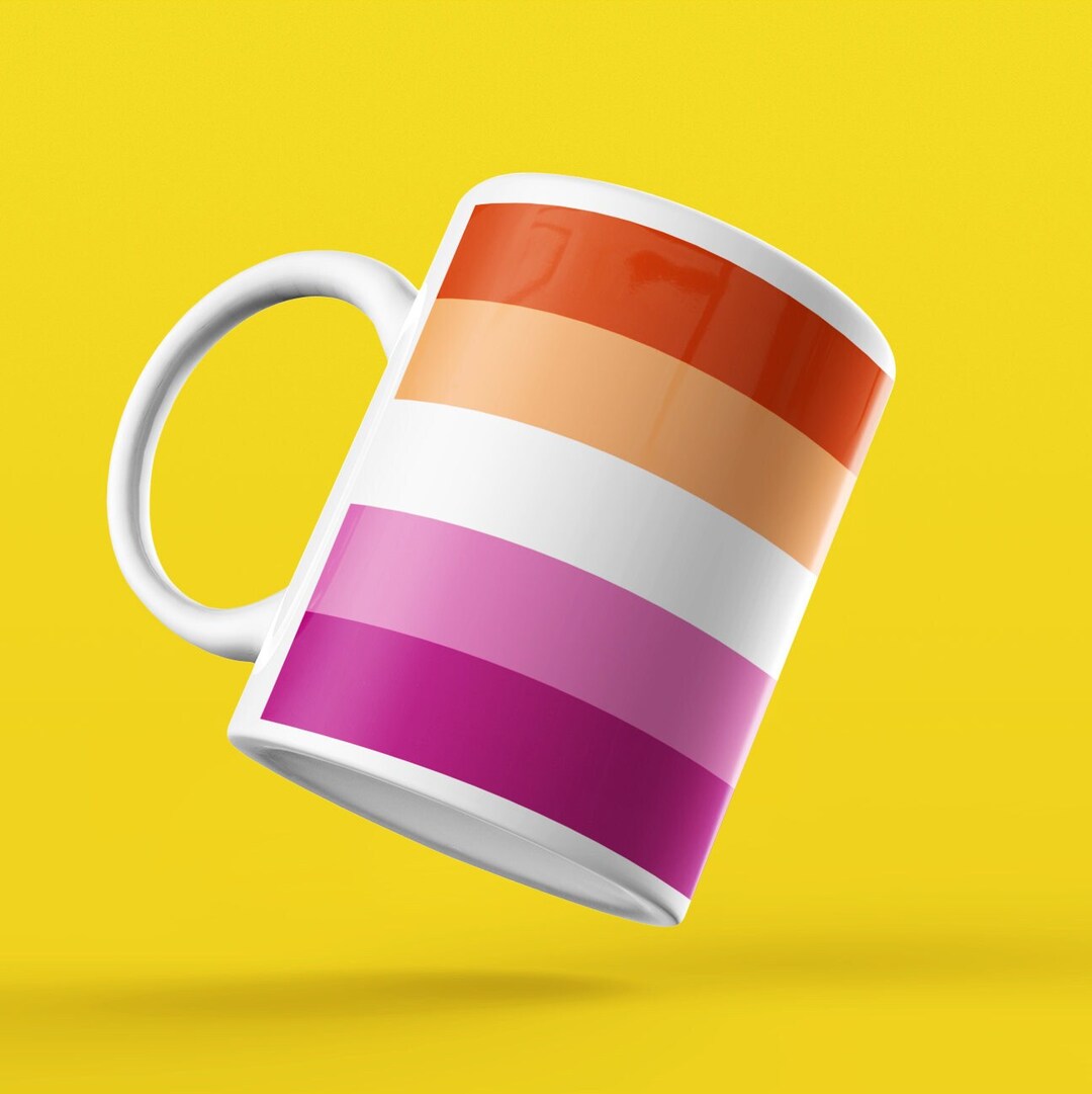 Lesbian Pride Mug Lesbian Pride Flag Lesbian Gifts Girlfriend Gift ...