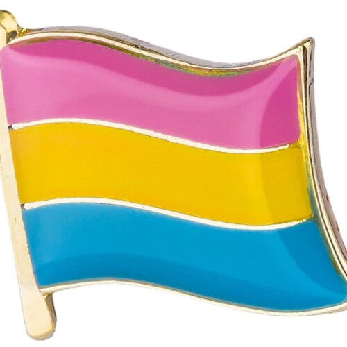 Starry Pan Pride Flag Button Pin - Etsy