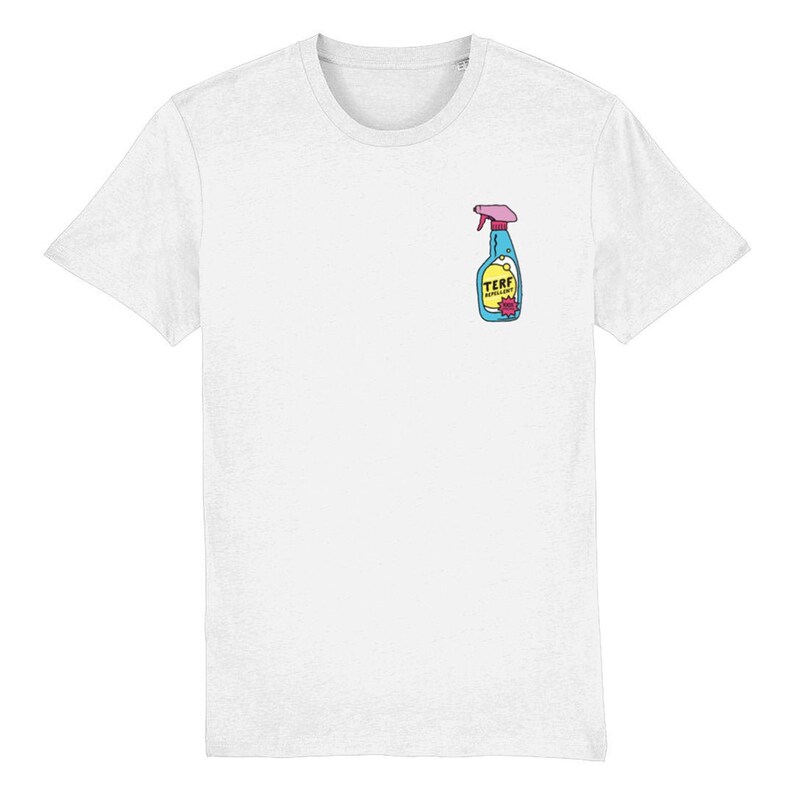 TERF Repellent Shirt Trans Pride T Shirt Anti TERF Trans | Etsy