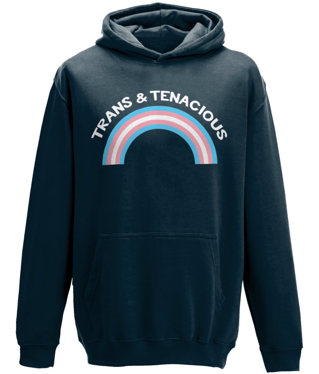 Trans Pride Hoodie | Transgender Pride Flag Sweatshirt | Unisex LGBT ...