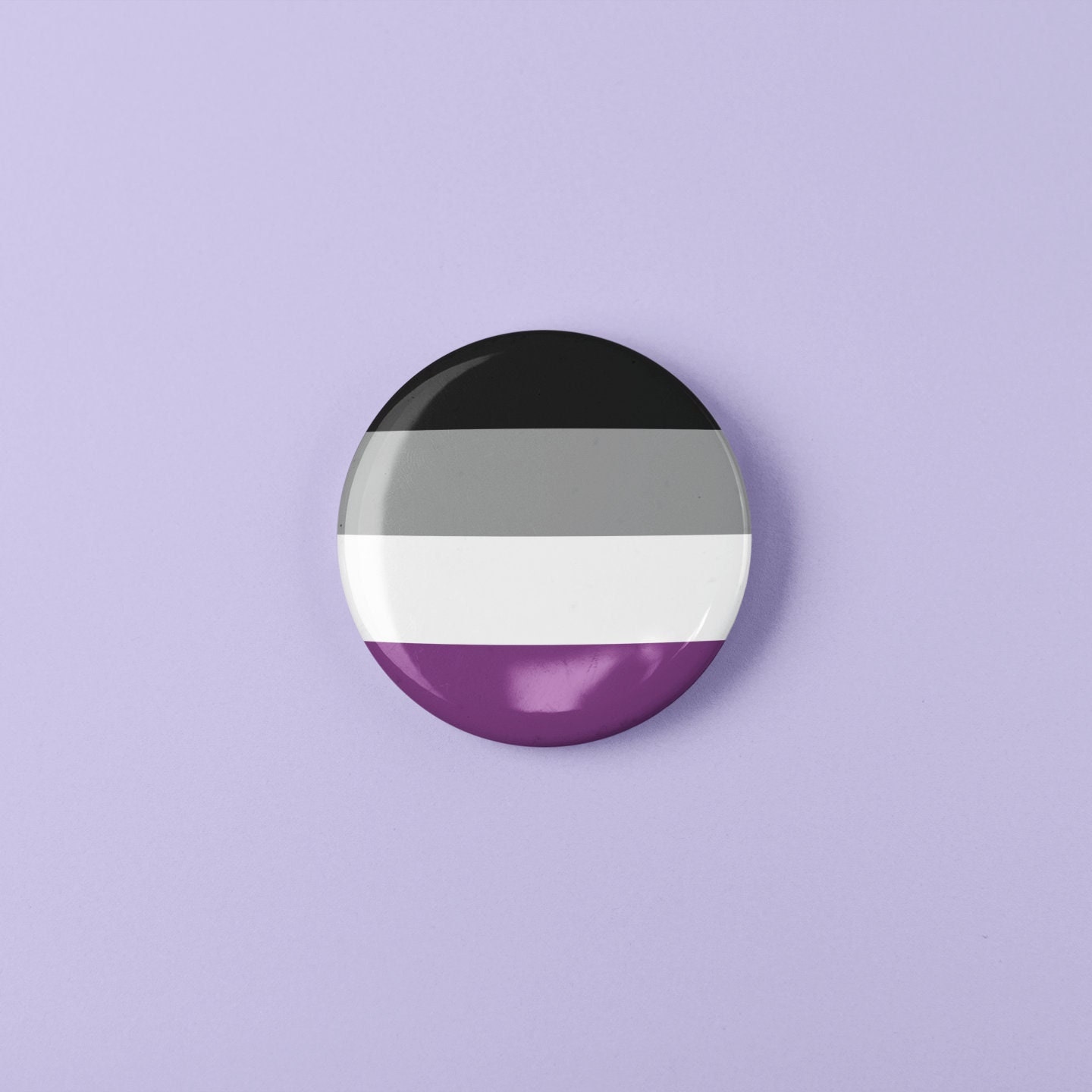 Asexual Flag Badge Ace Pride Badge Subtle Asexual Badge | Etsy
