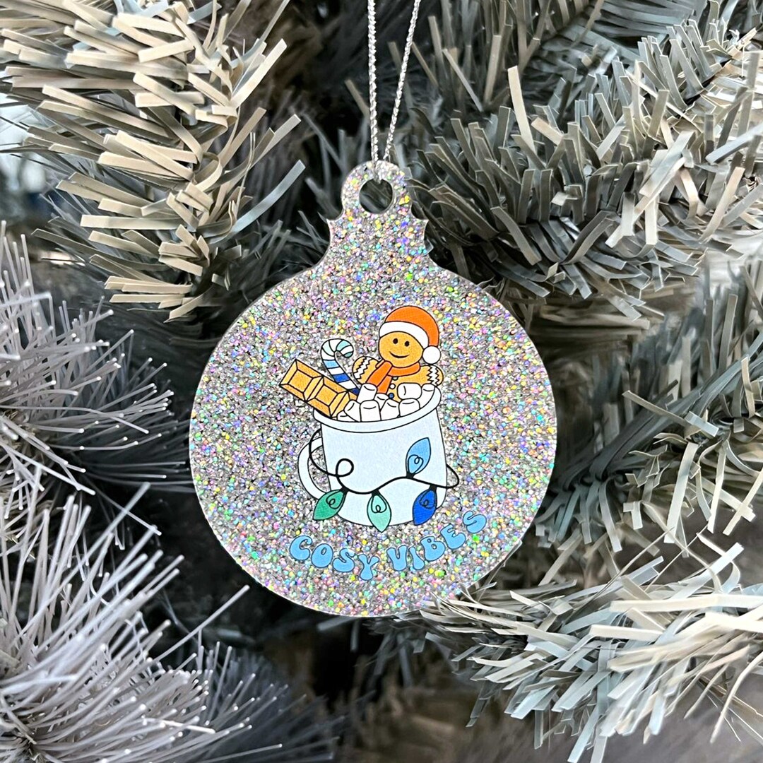 Gay Christmas Ornament | Subtle Gay Pride Bauble | LGBTQ Xmas ...
