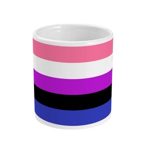 Genderfluid Pride Mug | Genderfluid Flag | Pride Coffee Mug | Queer ...