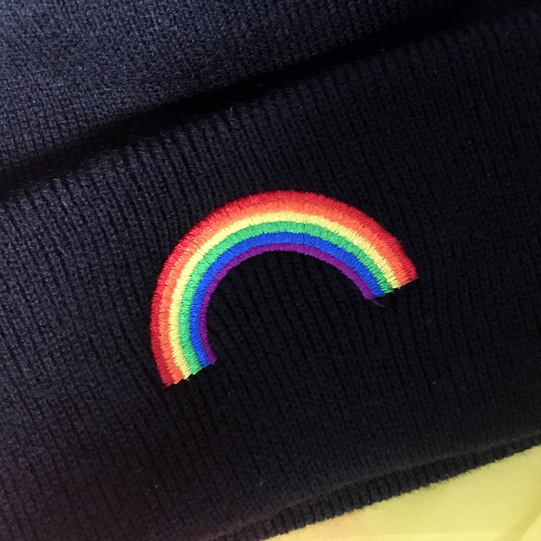 Gay Pride Beanie Cute Rainbow Pride Hat Rainbow Beanie Hat - Etsy