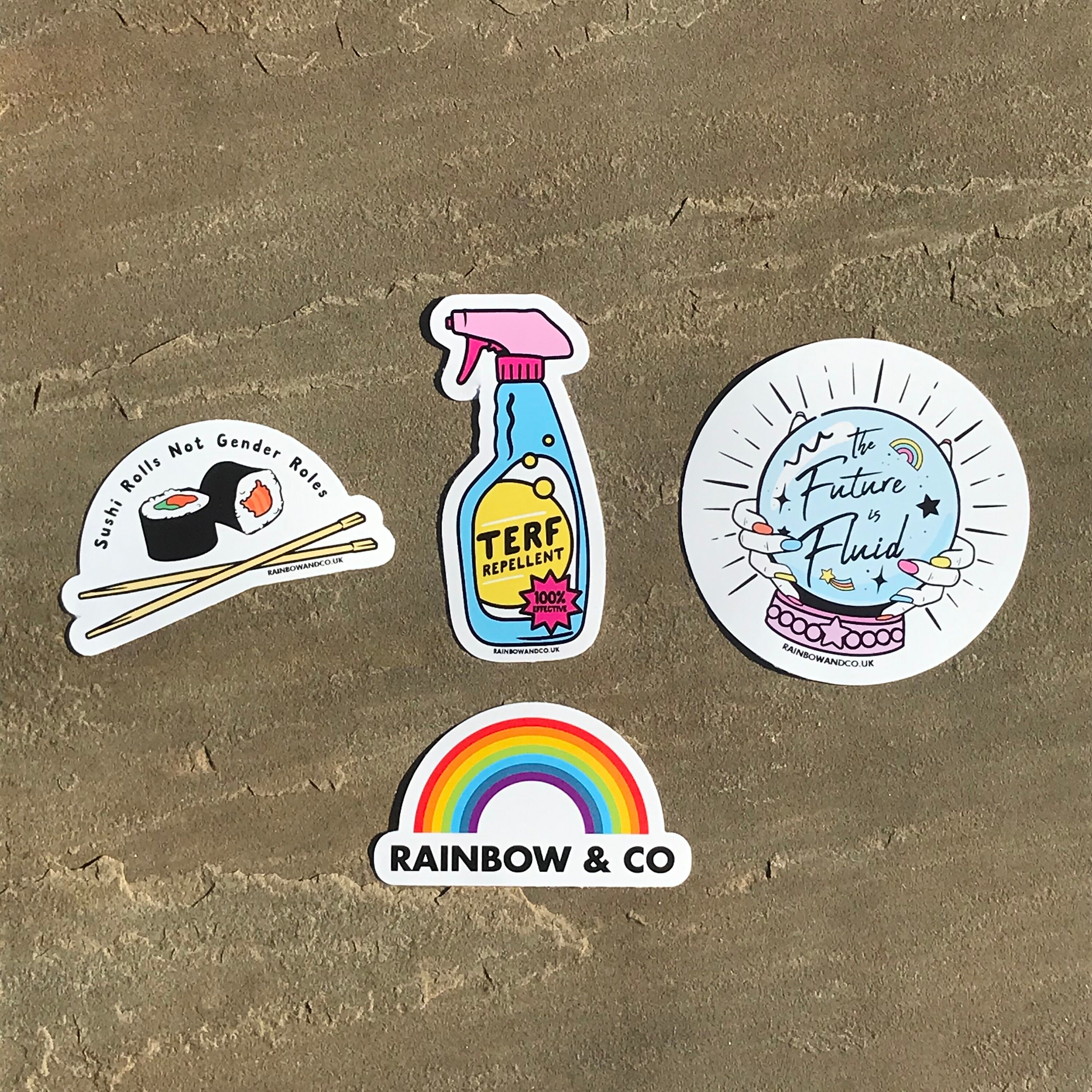 TERF Repellent Sticker | Anti Terf Vinyl Sticker | Transgender Pride ...