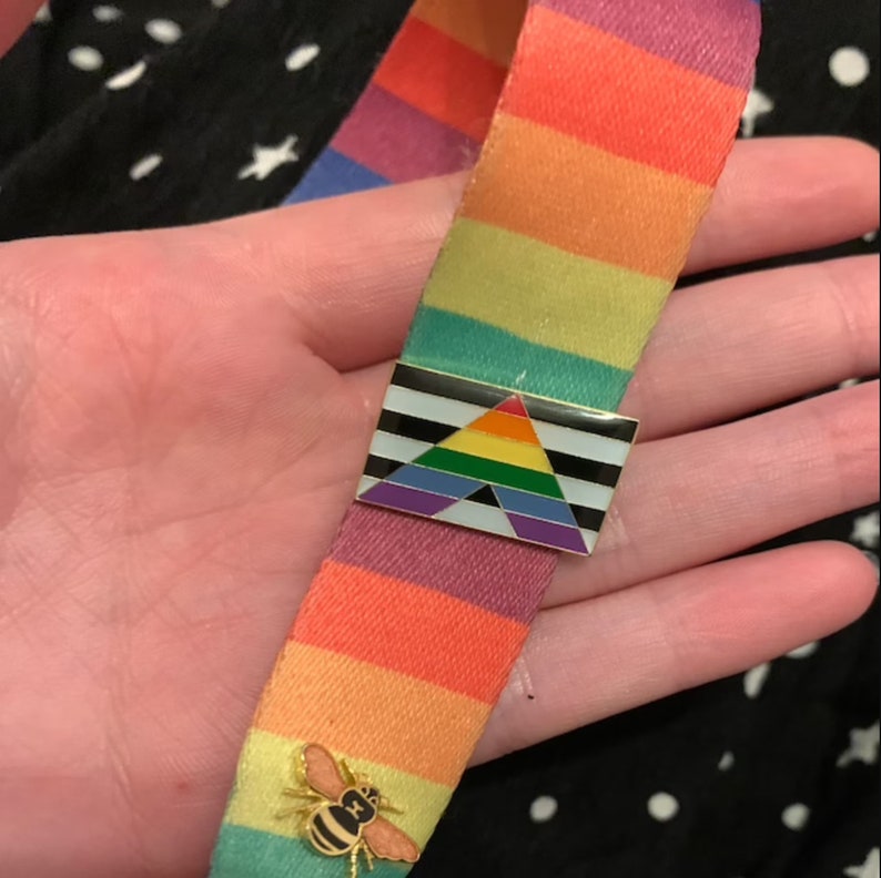 Ally Pin LGBTQ Ally Gift Straight Ally Enamel Pin Ally - Etsy