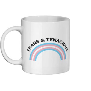 Transgender Coffee Mug Trans Pride Mug Trans Flag - Etsy