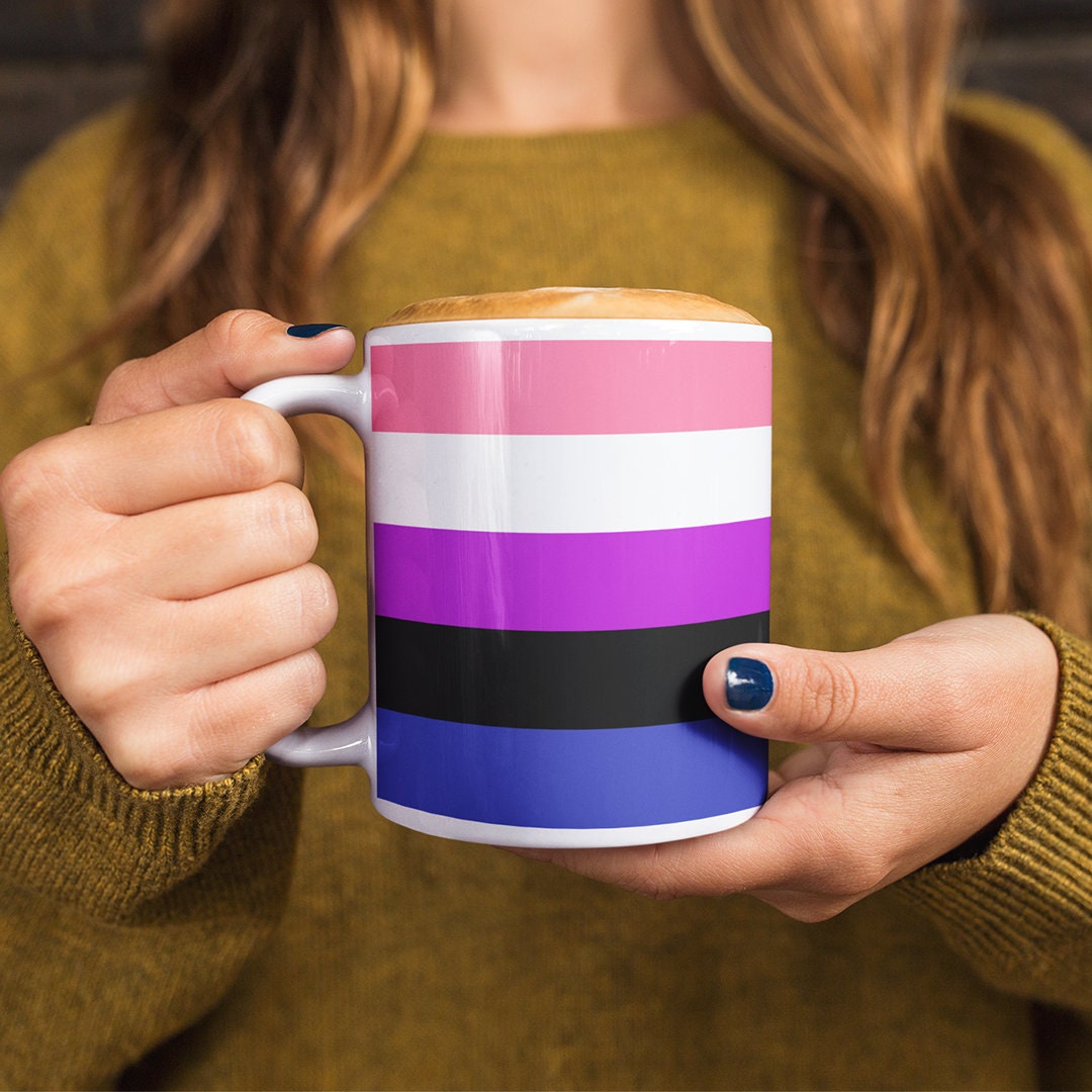 Genderfluid Pride Mug | Genderfluid Flag | Pride Coffee Mug | Queer ...