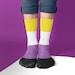 Non Binary Pride Flag Socks - Etsy