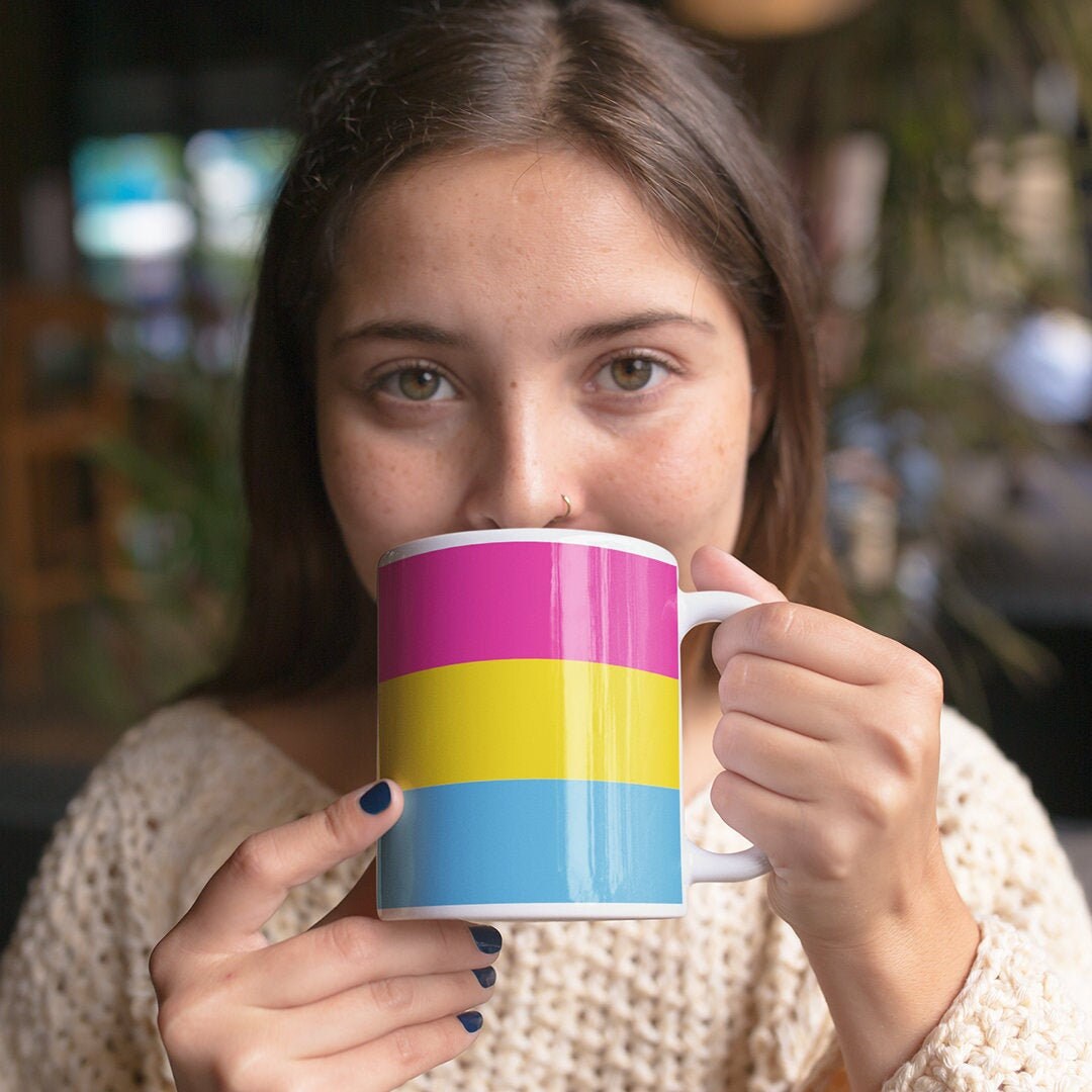Pansexual Flag Mug Pan Pride Mug LGBT Pride Gifts Gift | Etsy