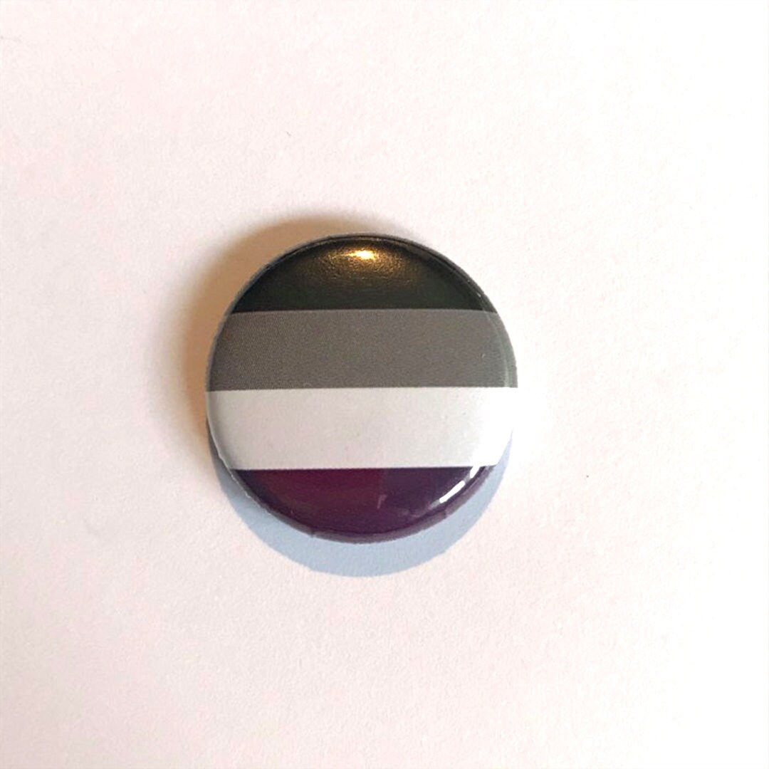 Asexual Flag Badge Ace Pride Badge Subtle Asexual Badge - Etsy UK