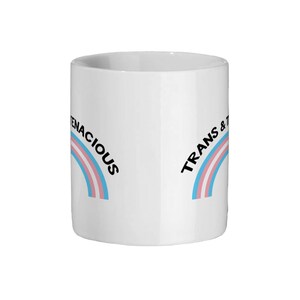 Transgender Coffee Mug Trans Pride Mug Trans Flag - Etsy