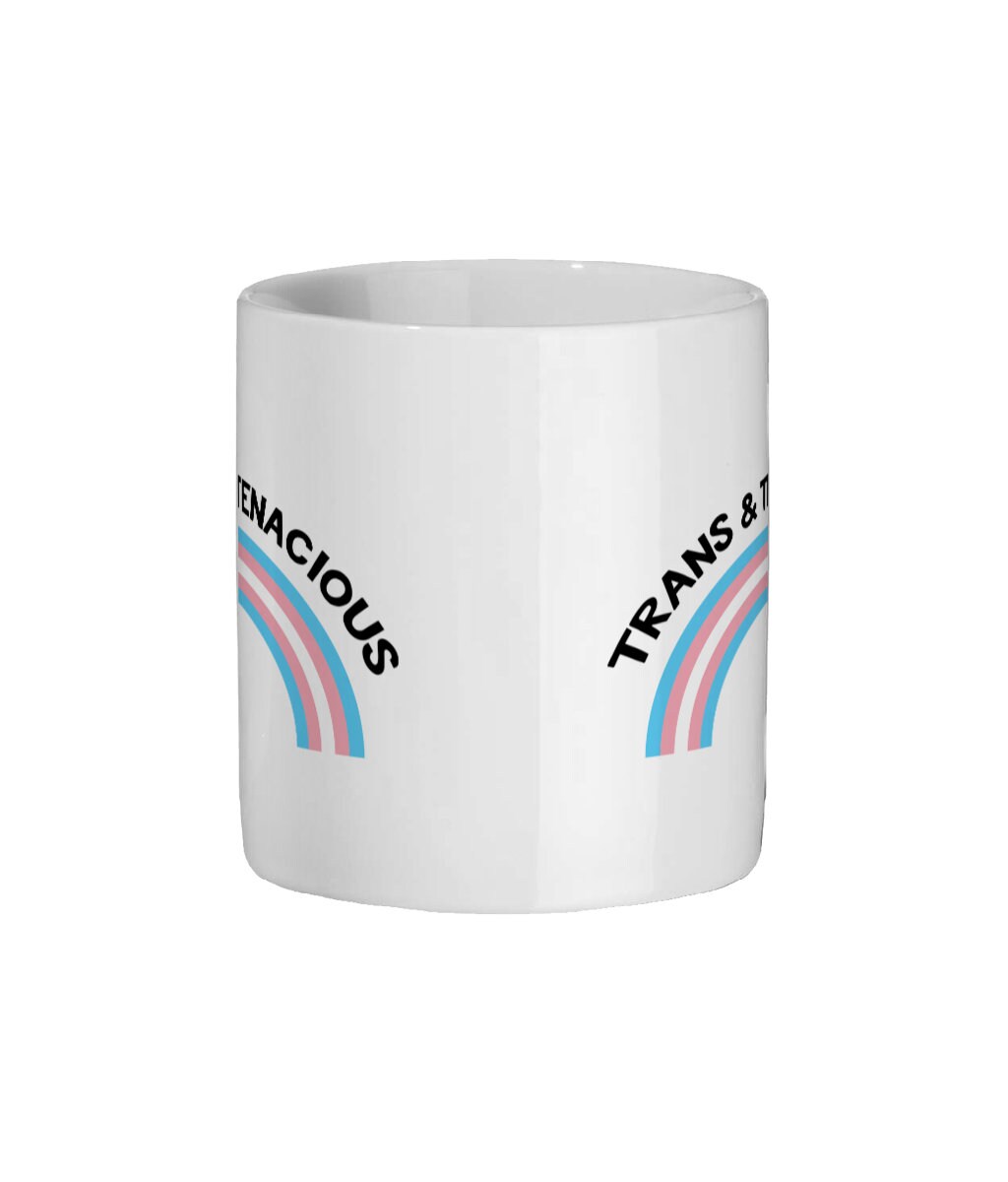 Transgender Coffee Mug Trans Pride Mug Trans Flag - Etsy