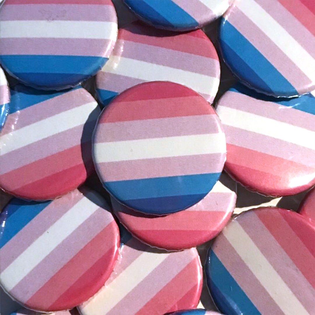 Bigender Pride Pin Badge | Bigender Flag Badge | Pride Accessories ...