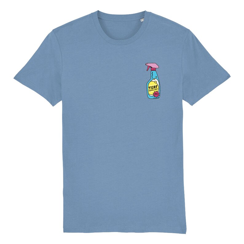 TERF Repellent Shirt Trans Pride T Shirt Anti TERF Trans - Etsy