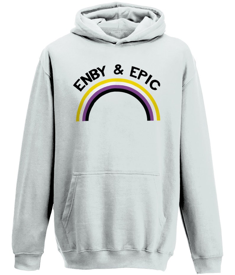 Non Binary Pride Hoodie Non-binary Clothing Non Binary - Etsy Canada