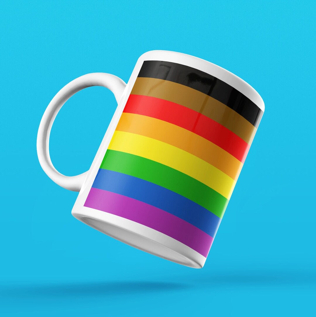Philadelphia Pride Flag Mug QPOC More Color More Pride LGBTQ Pride ...