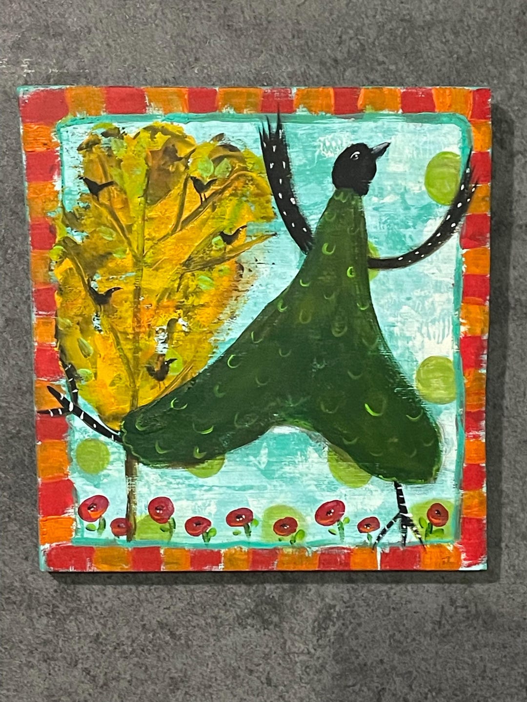 Cow Momma Art Brut Outsider Original Painting Reclaimed Wood OOAK ...