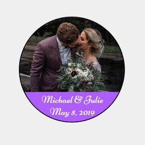 Wedding Favor Stickers Custom Photo Stickers Wedding Favors Stickers ...