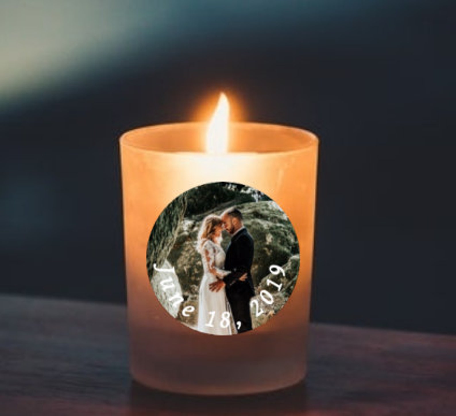 Wedding Photo Stickers Wedding Favors Stickers Save the Date | Etsy