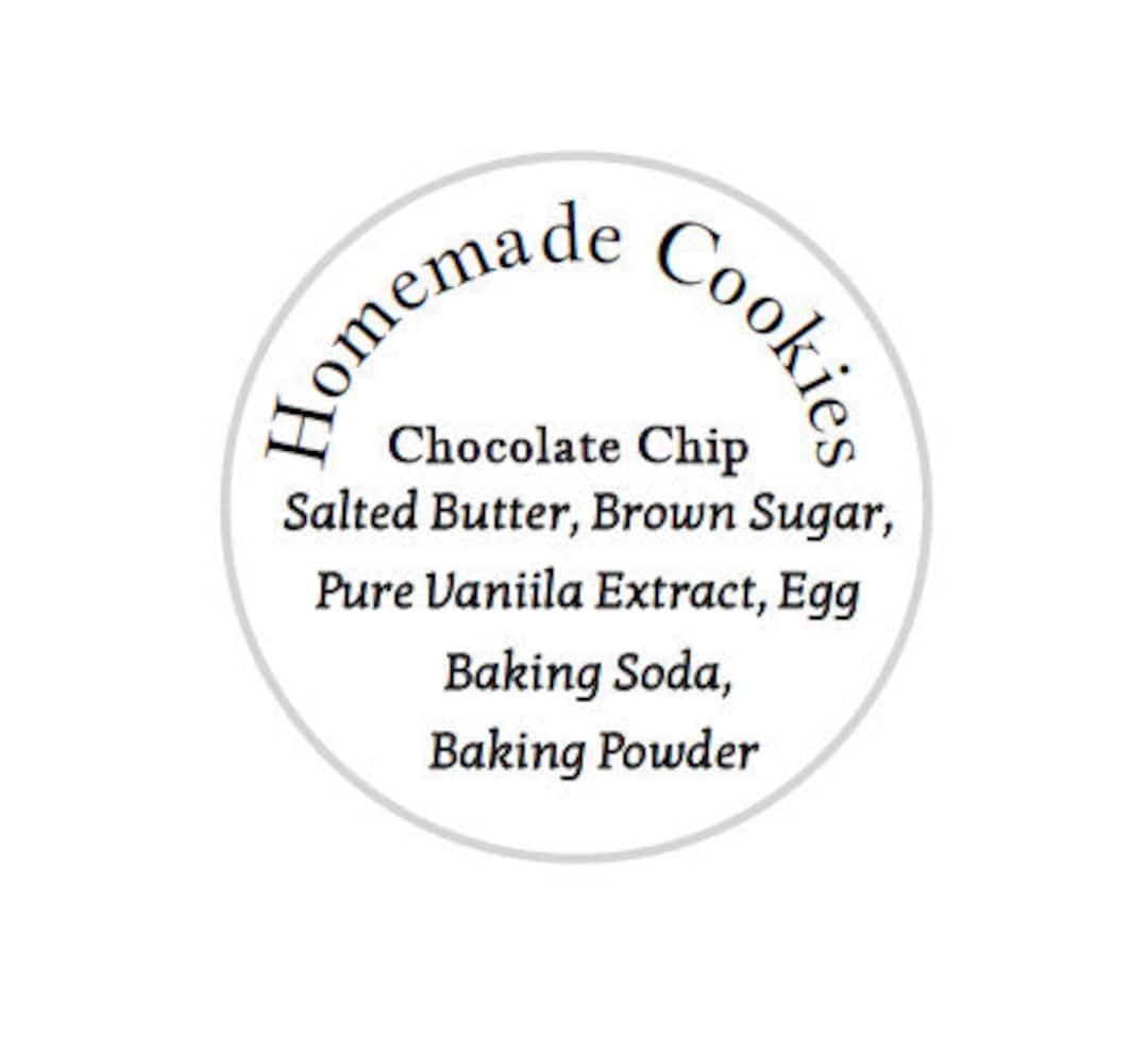 Ingredient Labels Shop Labels Ingredient Stickers Shop Stickers Free ...