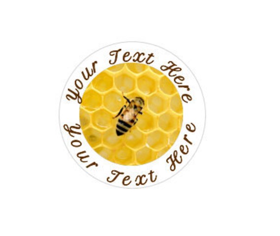 Honey Labels Honey Stickers Custom Stickers Custom Labels | Etsy