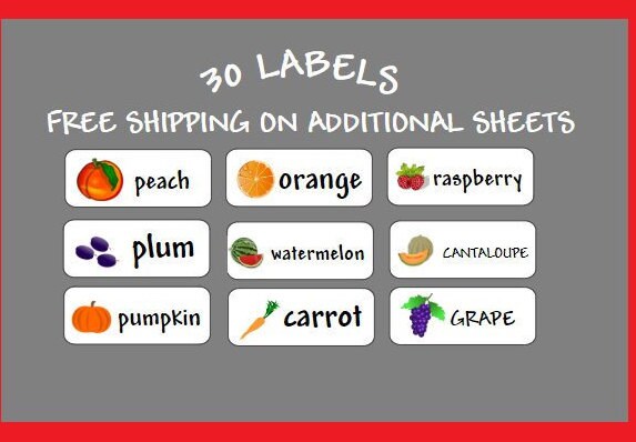 Flavor Labels Shop Labels Baking Supplies Candle Supplies Food Stickers ...
