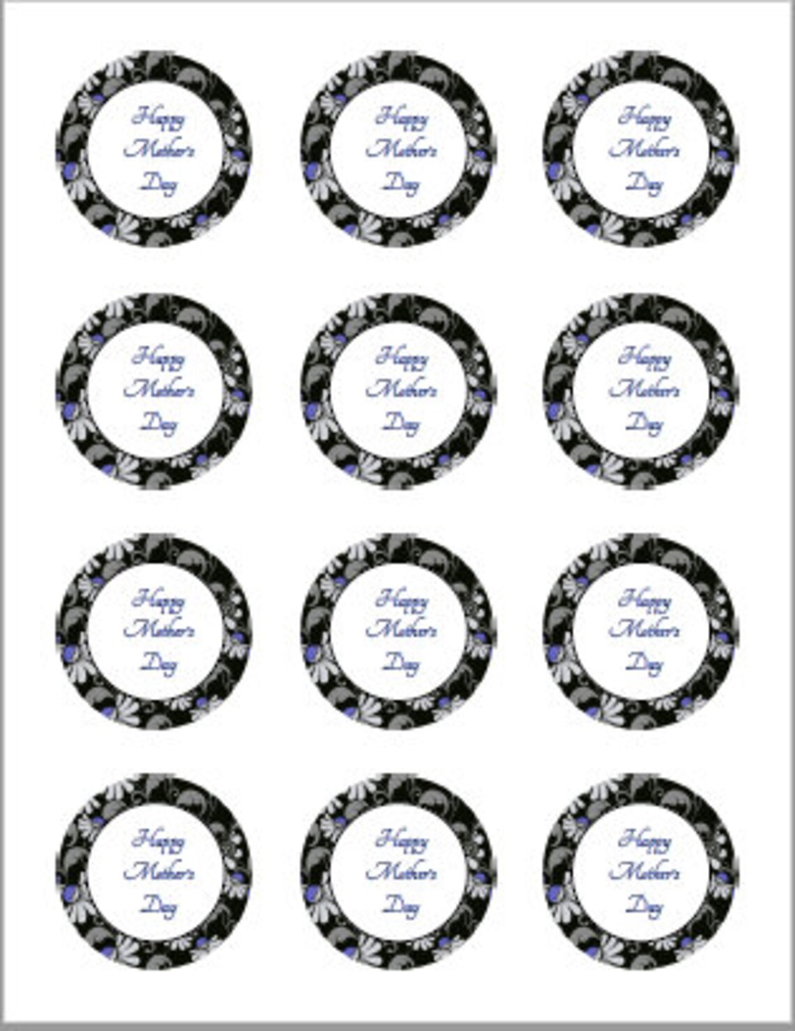 Mother's Day Stickers happy mothers day gift stickers can | Etsy