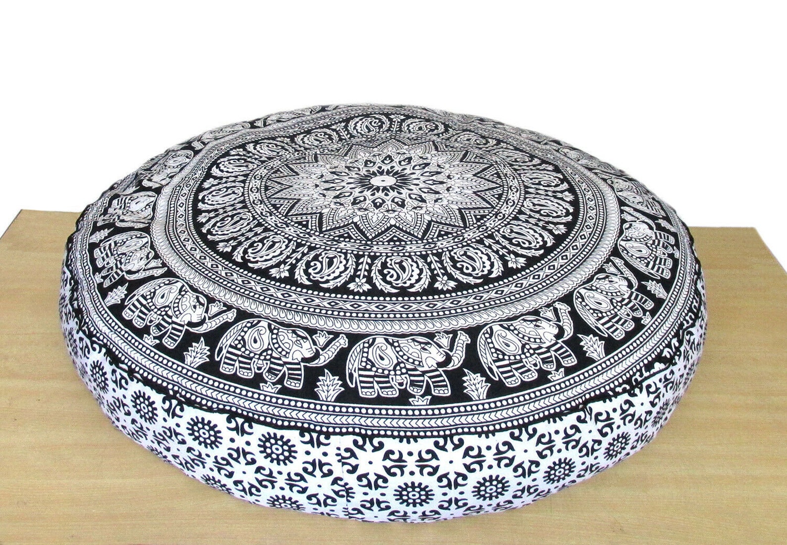 New 35 Large Round Cushion Cover Decorative Pillows Covers Multi Color ...