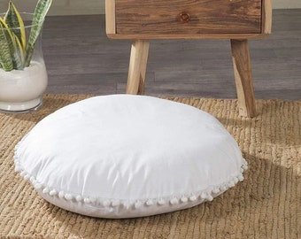 White Round Cover - Etsy