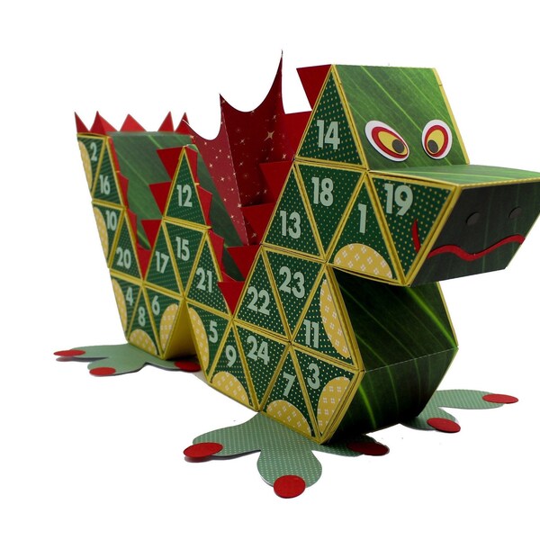 Dragon Advent Calendar - Etsy