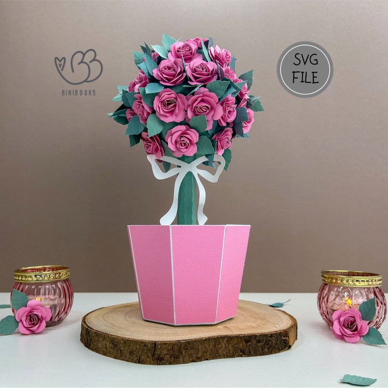Rose Tree - Etsy