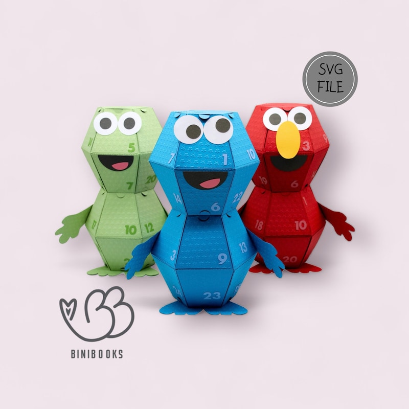 Monster Advent Calendars - Etsy