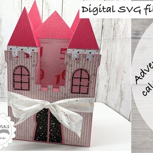 SVG Advent Calendar Castle Incl. Video Tutorial Plotter File - Etsy UK