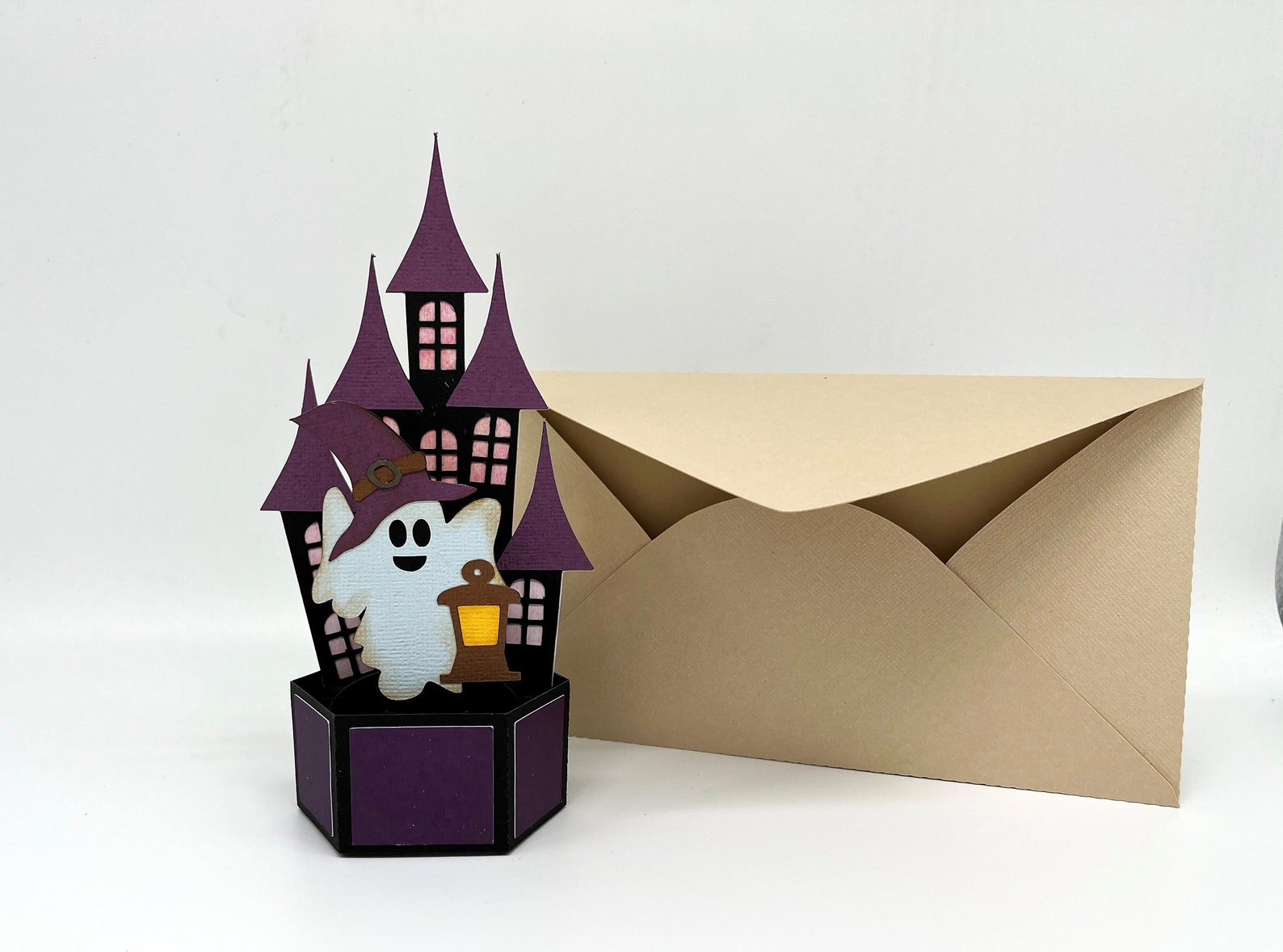 SVG Pop up Ghost With Envelope Plotter File Digital SVG File - Etsy