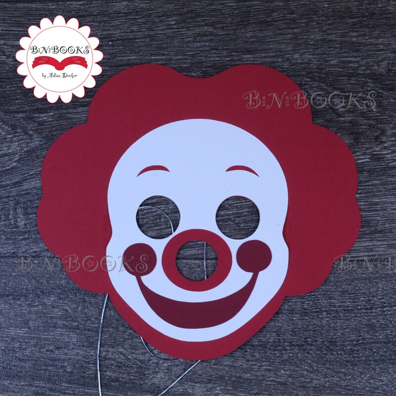 Clown maske kinder - Etsy.de