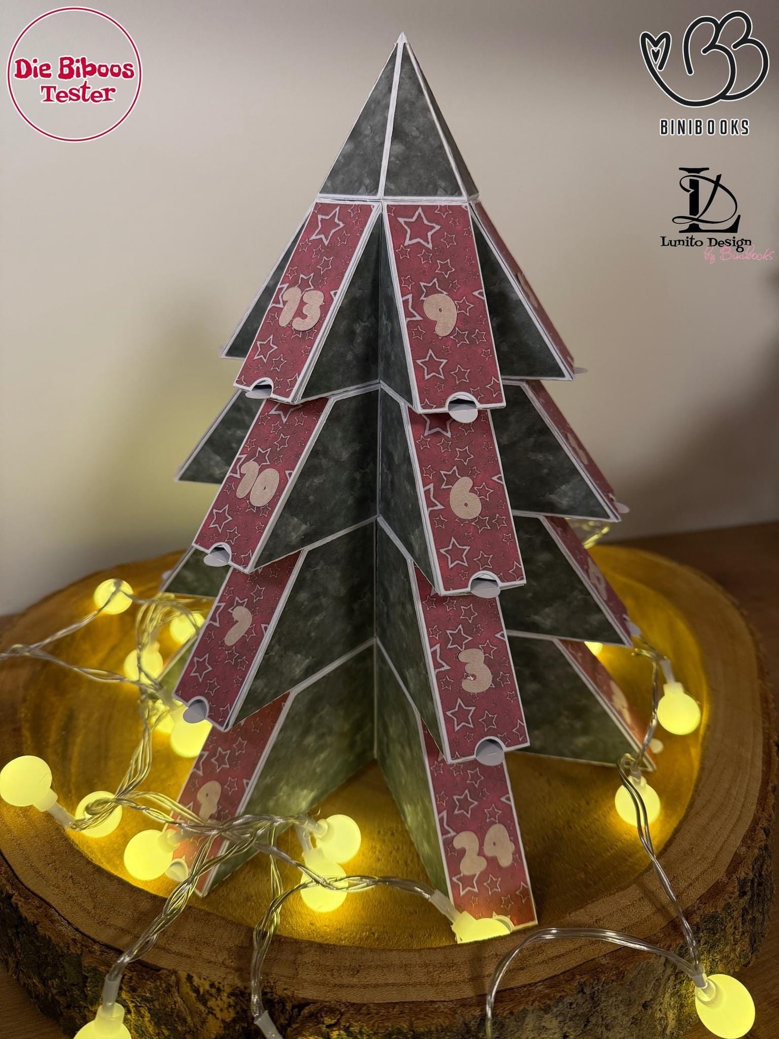 Advent Calendar Christmas Tree SVG File, Plotter File, SVG Cutting File ...