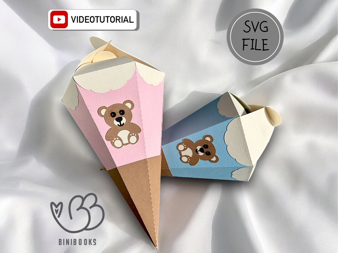 School Bag Including Decoration SVG File, Craft Template, Plotter File ...