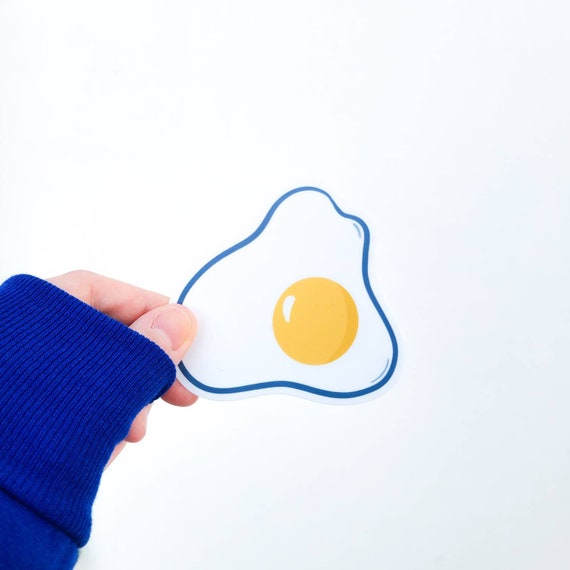 Egg Logo Sticker | Etsy